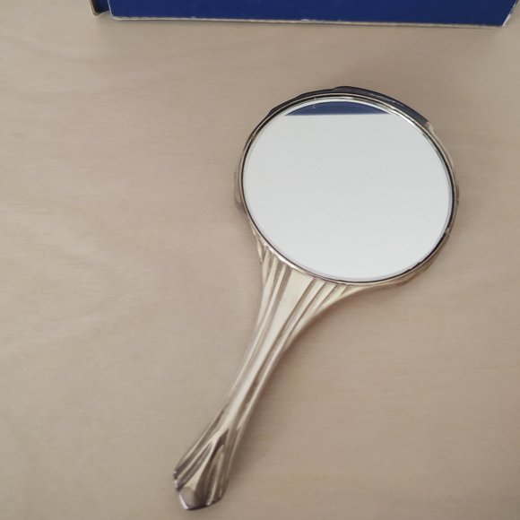 Makeup | Mirror Silver Hand Held | Poshmark